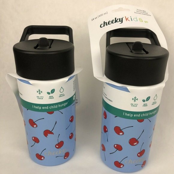 cheeky kids go | Kitchen | 2x Cheeky Kids Go Reusable 4oz Insulated ...